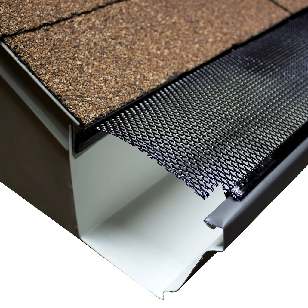 6" Speed Screen Elite Gutter Guard | Black Powder Coated